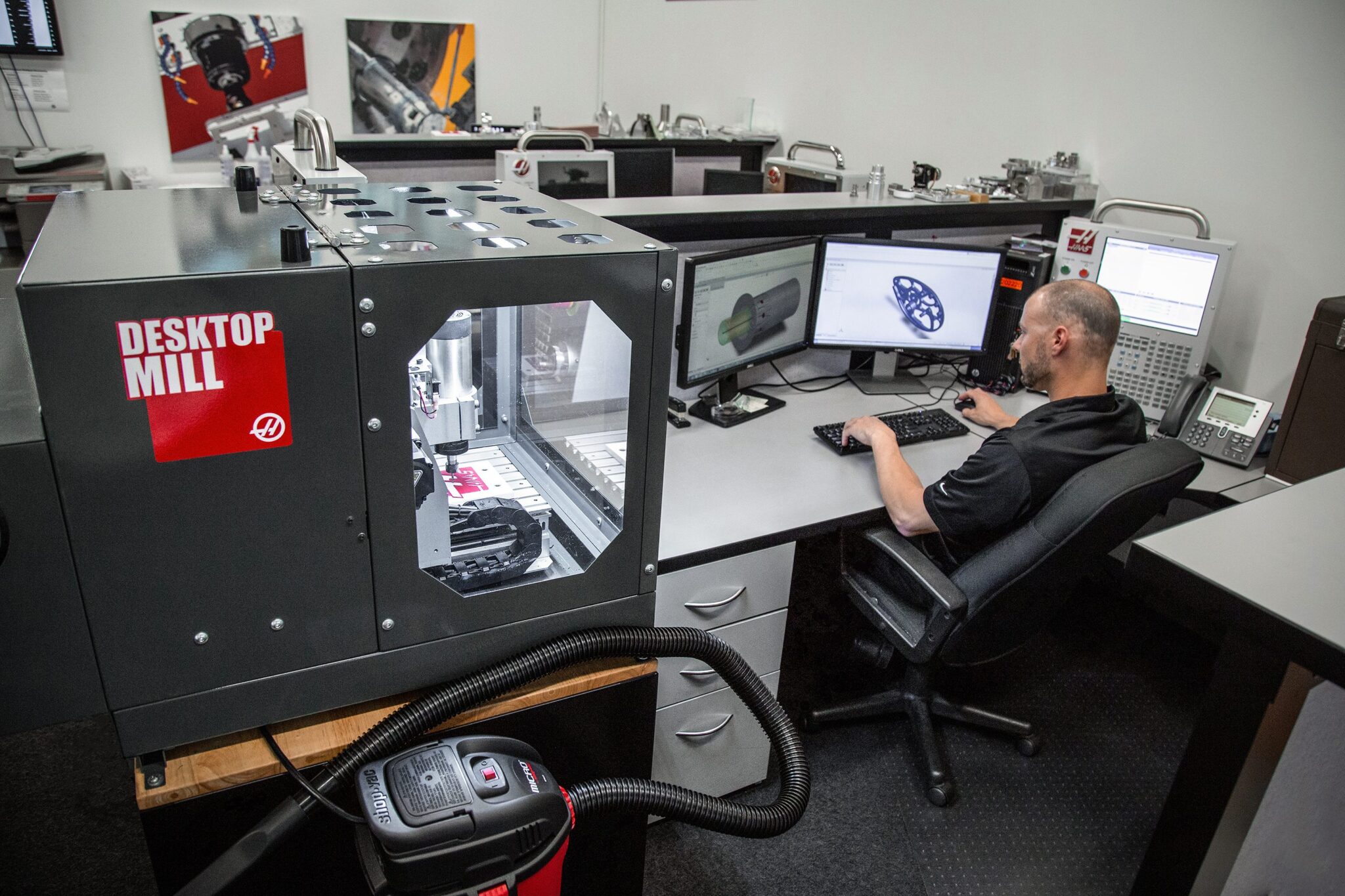 Haas CNC Desktop Mill: Compact Training Machine for Education - Haas ...